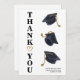 Modern Graduation Cap Thank You Card | Zazzle