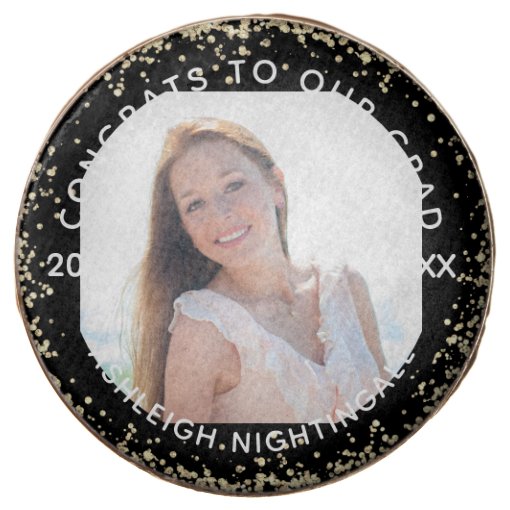 Modern Graduation Photo Class Year Personalized Chocolate Covered Oreo ...