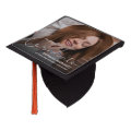 Modern Graduation Photo Graduation Cap Topper | Zazzle