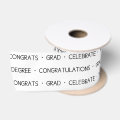 Modern Graduation Ribbon | Zazzle