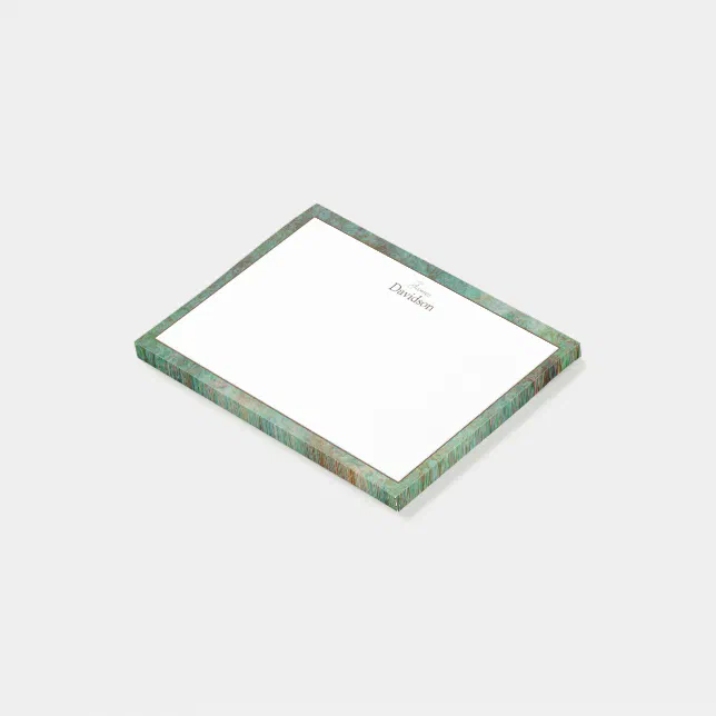 Modern Granite Post It Notes | Zazzle