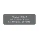 Modern Gray Labels | Zazzle