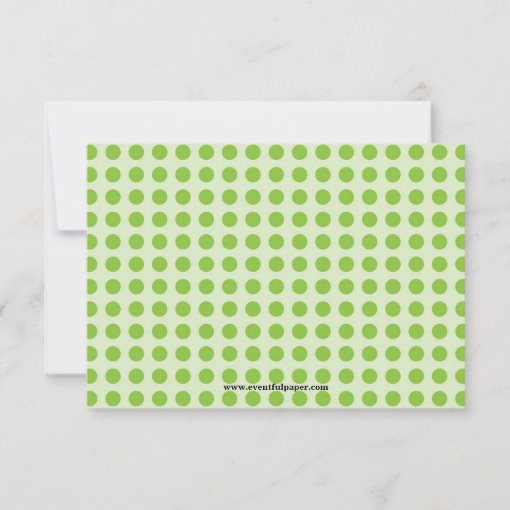 Modern Green Dots with Photo-3x5 Grad Announcement | Zazzle
