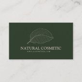 Modern Green Logo Business Card | Zazzle