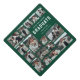 Modern Green Multi-Photo Graduation Cap Topper | Zazzle