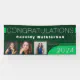Modern Green Photo Graduation Banner | Zazzle