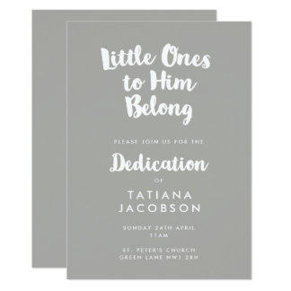 Dedication Invitations & Announcements | Zazzle