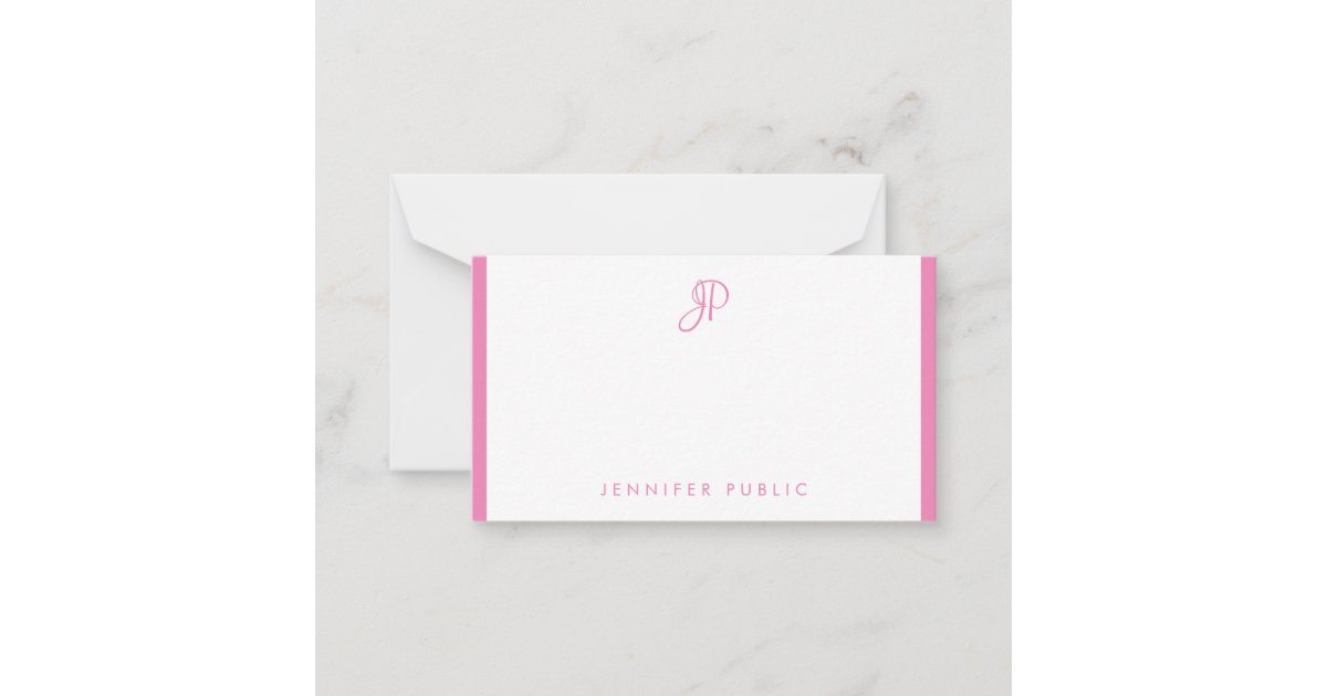 Modern Handwritten Monogram Template Simple | Zazzle