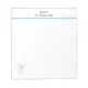 Modern Happy Tooth Simple Dentist Notepad | Zazzle