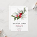 Modern Holiday Party Invitation | Zazzle