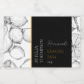 Modern Homemade Lemon Jam Label | Zazzle