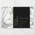Modern Homemade Mango Jam Label | Zazzle