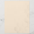 Modern Honeycomb Watermark Bee Logo Letterhead | Zazzle