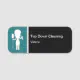 Modern House Cleaning Maid Staff Name Tags | Zazzle