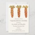 Modern Indian Corn or Maize Thanksgiving Invitation | Zazzle