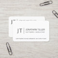 Modern Information Technology Professional Business Card | Zazzle