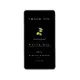 Modern Infused Olive Oil Thank You Label Black | Zazzle