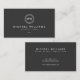 Modern Initials II Graduate Student Business Card | Zazzle