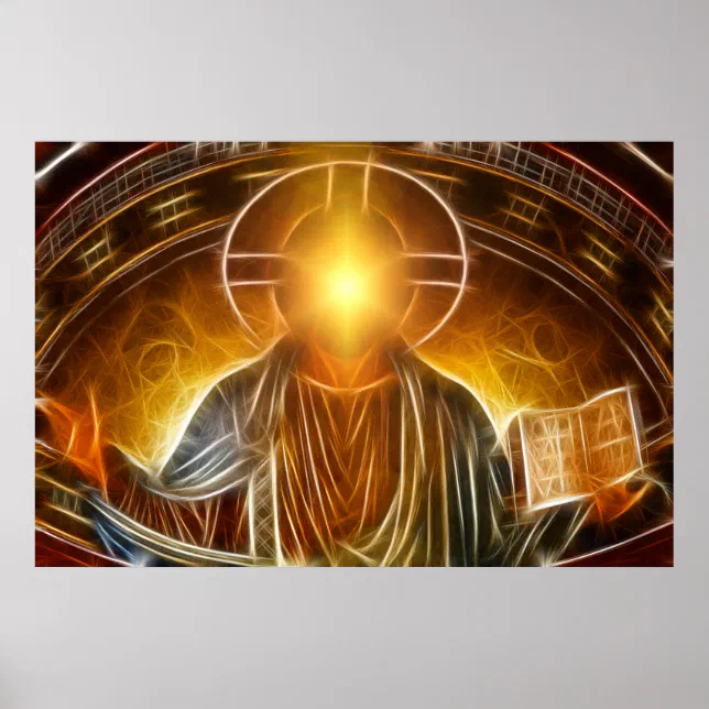 modern jesus poster | Zazzle