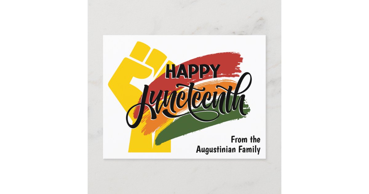 Modern JUNETEENTH Postcard | Zazzle