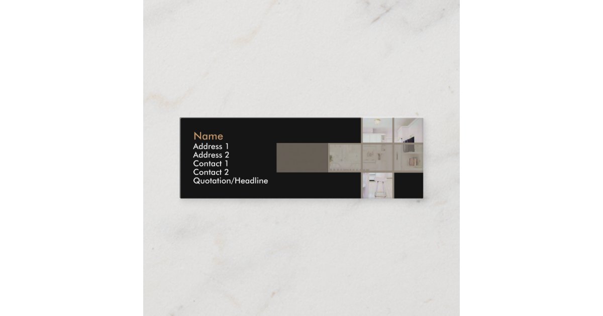 Modern Kitchen Business Card | Zazzle