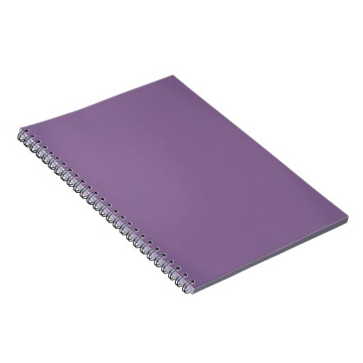 Modern Lavender Purple Customizable Notebook | Zazzle