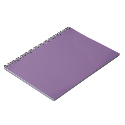 Modern Lavender Purple Customizable Notebook | Zazzle