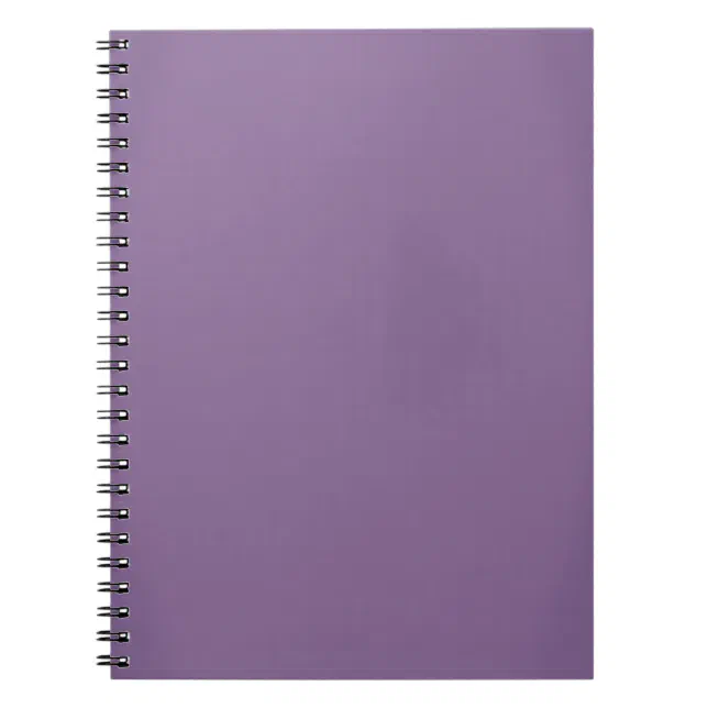 Modern Lavender Purple Customizable Notebook | Zazzle