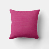 Modern Lines Linen Look fuschia Throw Pillow | Zazzle