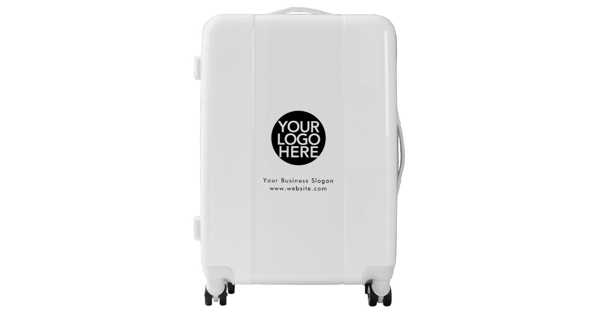 Modern logo | Company promotion Luggage | Zazzle