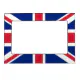 modern london union jack british flag magnetic photo frame | Zazzle