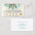 modern lotus logo loyalty card | Zazzle