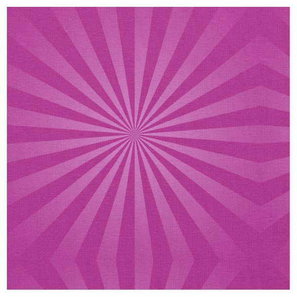 Modern Yellow Sun Ray Pattern Fabric | Zazzle