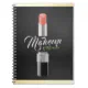Modern Makeup Artist Stylist Beauty Salon Lipstick Notebook | Zazzle
