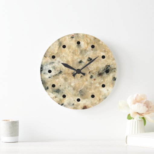 Modern Marble Wall Clocks | Zazzle