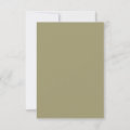 Modern Matcha Green Wedding Name Place Cards | Zazzle