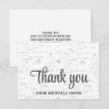 Modern Mathematics Formulas Graduation Thank You Card | Zazzle