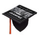 Modern Memorial 3 Photo Graduation Cap Topper | Zazzle