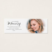 Modern Memorial Before & After Photo Bookmark | Zazzle