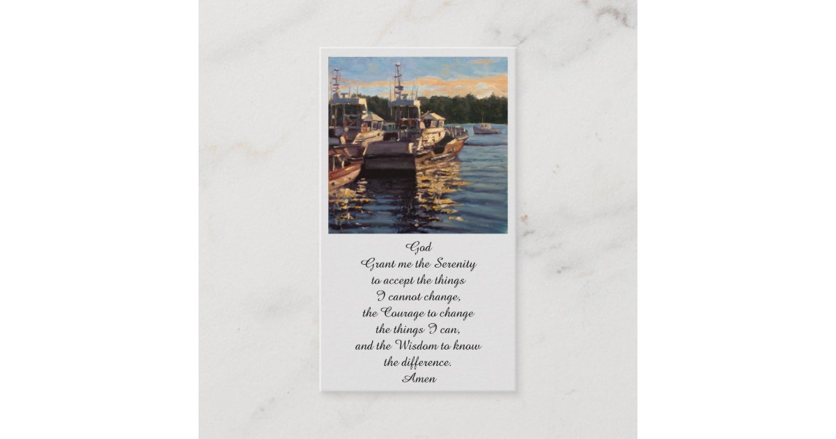 Modern Memorial Funeral Service Card | Zazzle