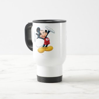 Modern Mickey | Airbrushed Travel Mug | Zazzle