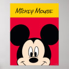Mickey Mouse Smiling Poster | Zazzle.com