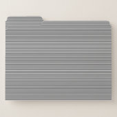 Modern Minimal Classic Stripe File Folder | Zazzle