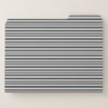 Modern Minimal Classic Stripe File Folder | Zazzle