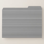 Modern Minimal Classic Stripe File Folder | Zazzle