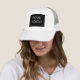 Modern Minimal Corporate Company Business Logo Trucker Hat | Zazzle