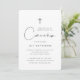 Modern Minimal Handwritten Script First Communion Invitation | Zazzle