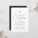 Modern Minimal Handwritten Script First Communion Invitation | Zazzle