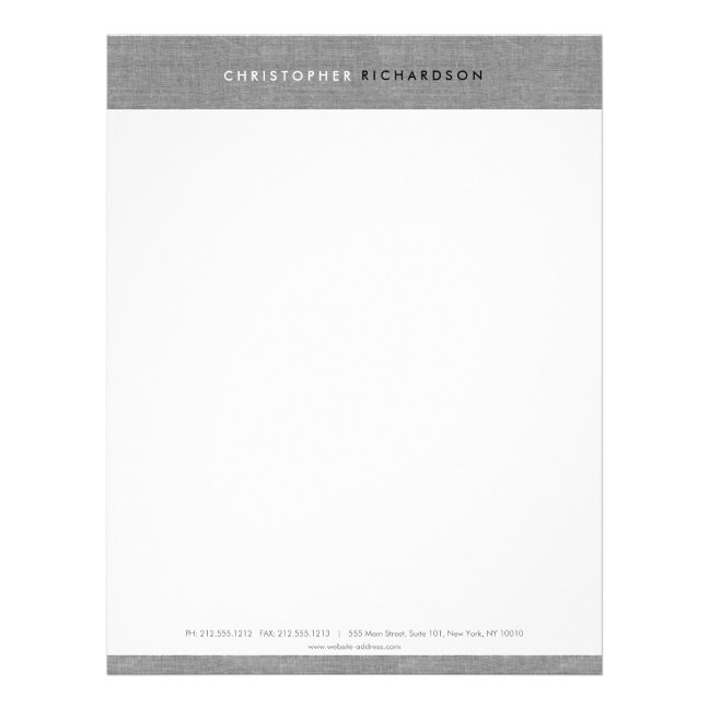 Custom Letterhead | Zazzle
