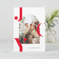 Modern Minimal Photo Arch Joy Invitation | Zazzle